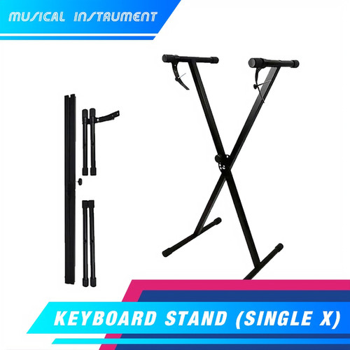 Single brace piano keyboard stand | Musical Instruments factory