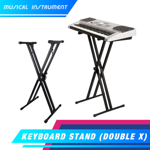 Double brace piano keyboard stand Manufacturers in China