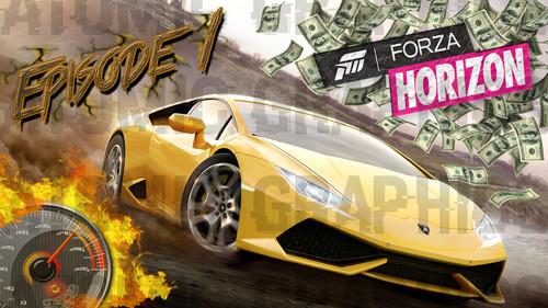 YouTube Thumbnail (Forza Horizon) - Available in packs of 10 ...