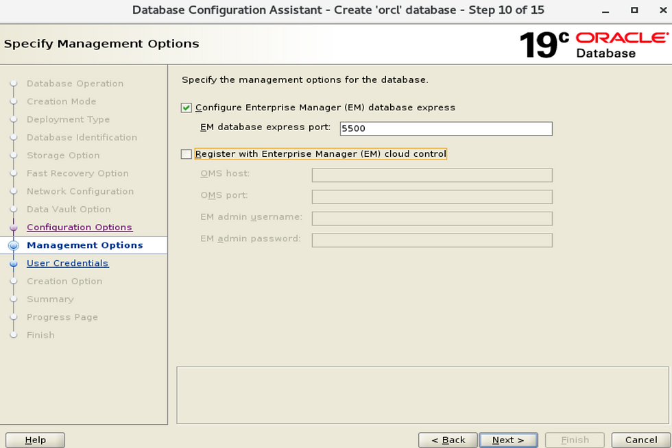 Installing Oracle 19c Single Instance Database