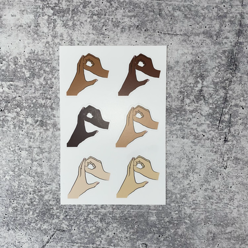 OPC Hand Sign Sticker | opc1988