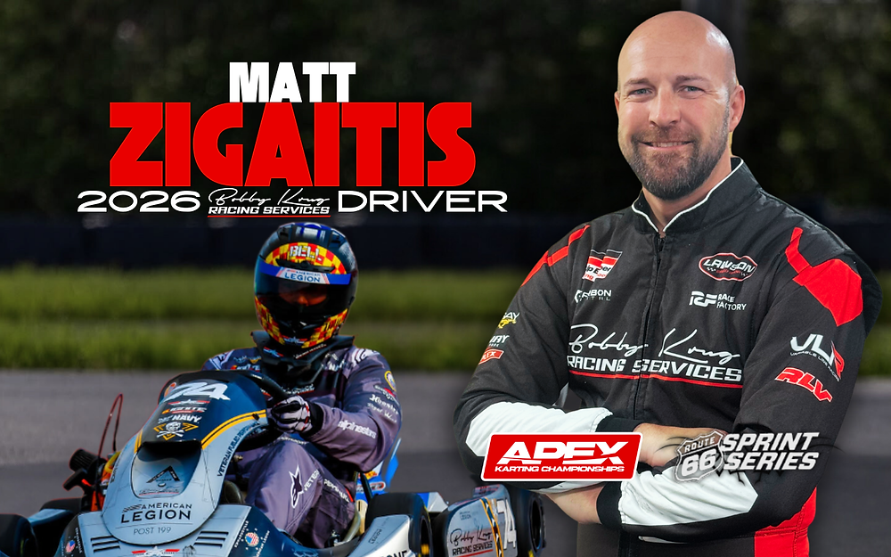 Matt Zigaitis joins Bobby Krug Racing Services Race Team