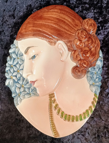 Beswick Art Deco Face Wall Plaque | Mysite