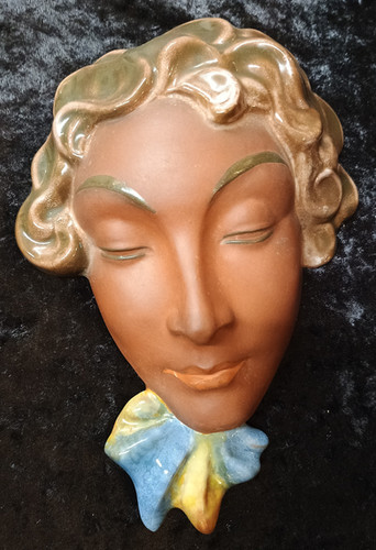Art Deco Face Wall Mask | Mysite