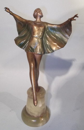 Lorenzl Art Deco Bronze Figurine | Mysite