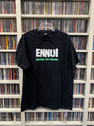 ennui 'stand still record release' shirt | store