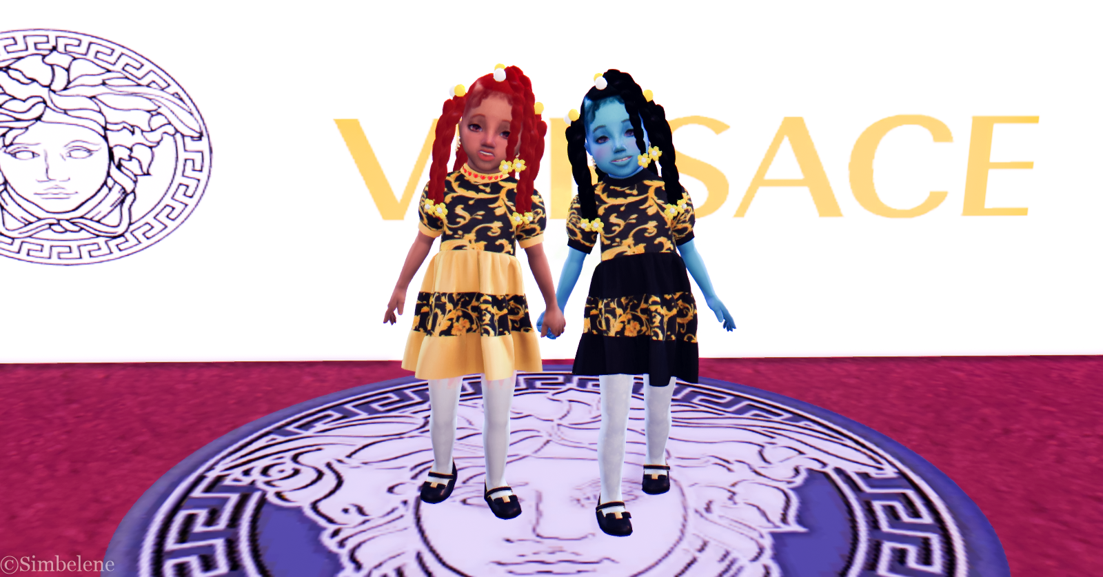 Versace CC for your Boujee Sims