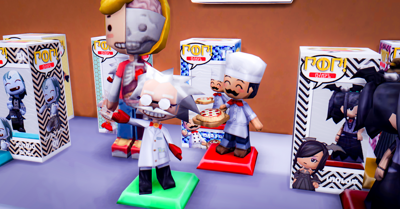 Sims 4 Comic Book Store (CC)