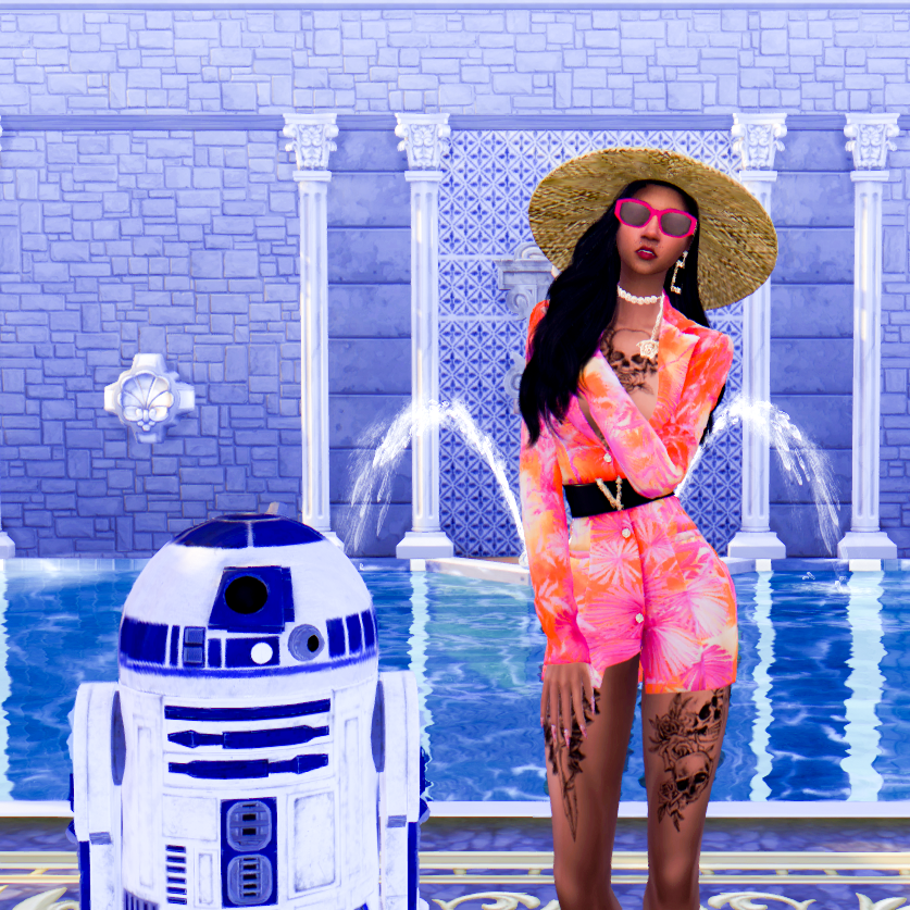 Versace CC for your Boujee Sims