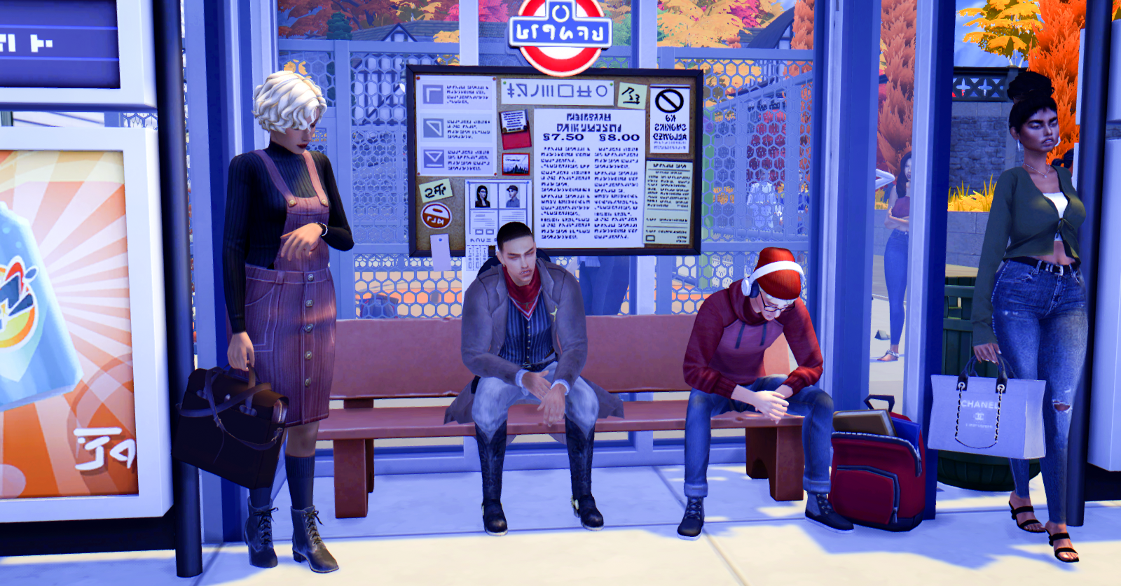 Sims 4 Comic Book Store (CC)