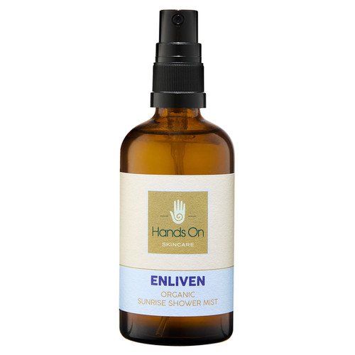ENLIVEN Organic Sunrise Shower Mist | The Hands On Retreat