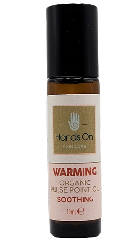 WARMING Organic Pulse Point Oil | The Hands On Retreat