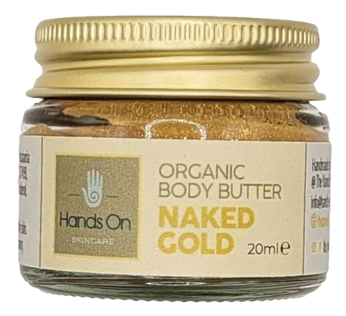 NAKED GOLD Organic Body Butter | The Hands On Retreat