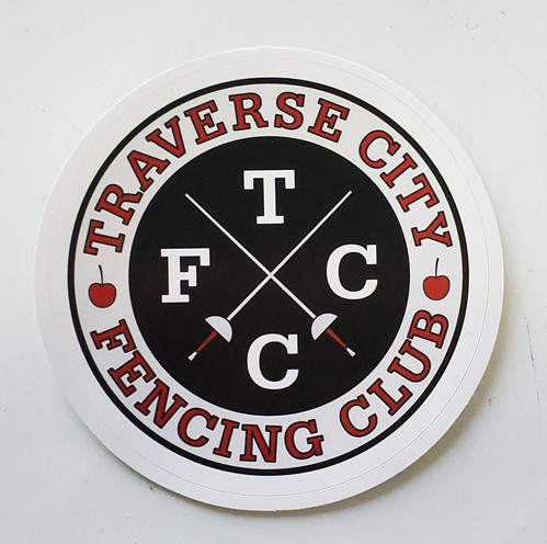 TCFC Logo Sticker | TC Fencing Club