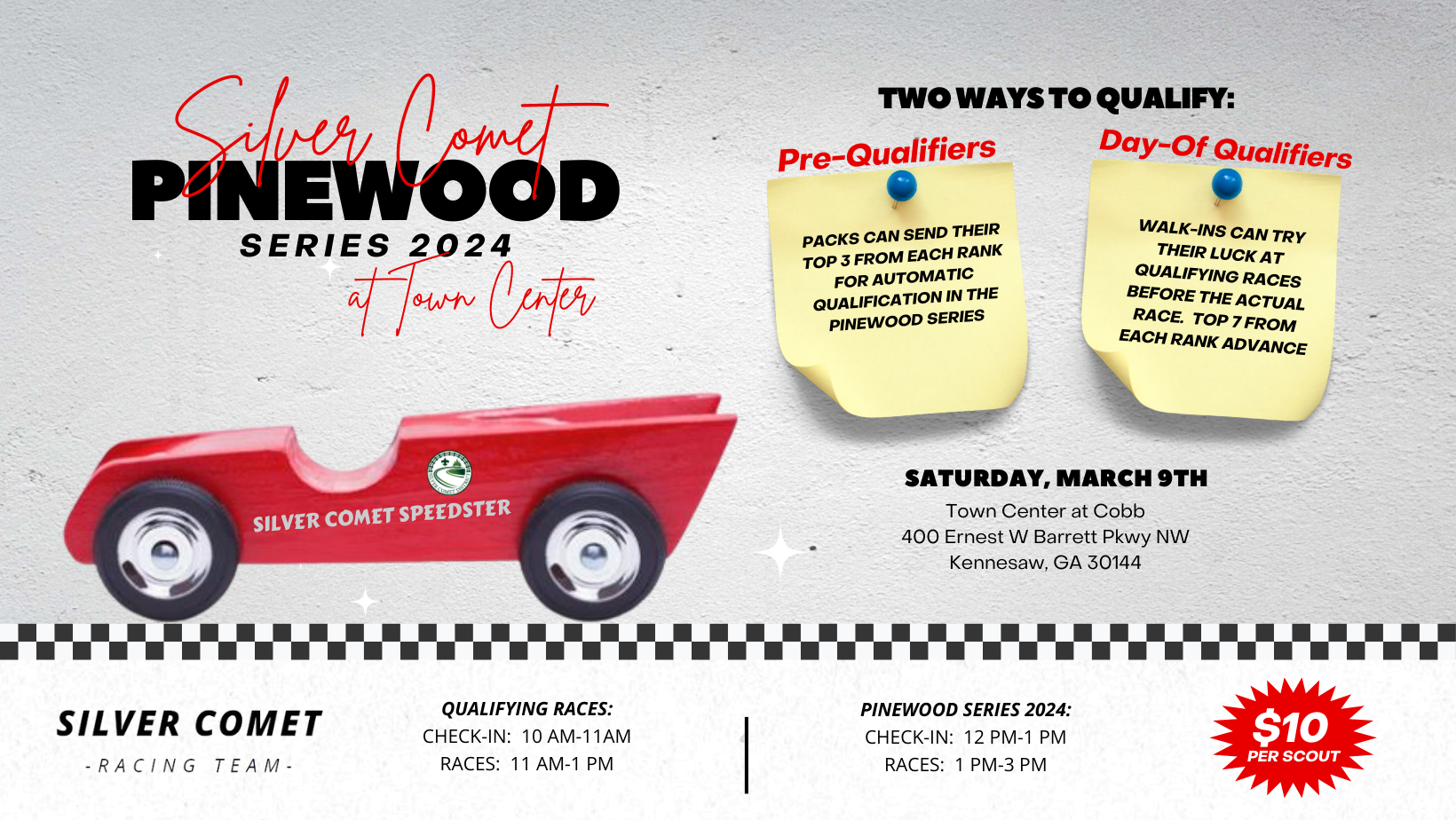 2024 Silver Comet Pinewood Series | Silver Comet, BSA