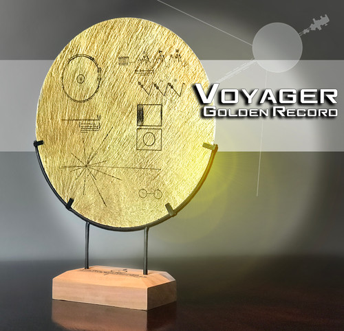 Voyager Golden Record - Show Piece | Arts of Science
