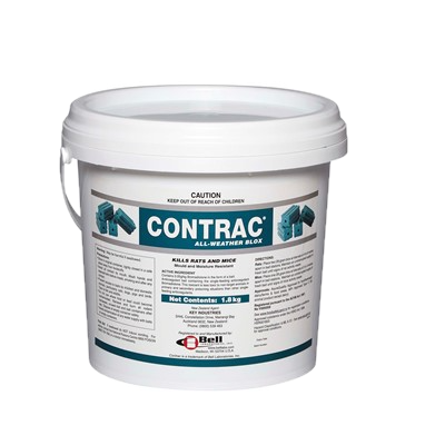 Contrac Rodent Bait Blocks - 64x28g | Northern Hylines