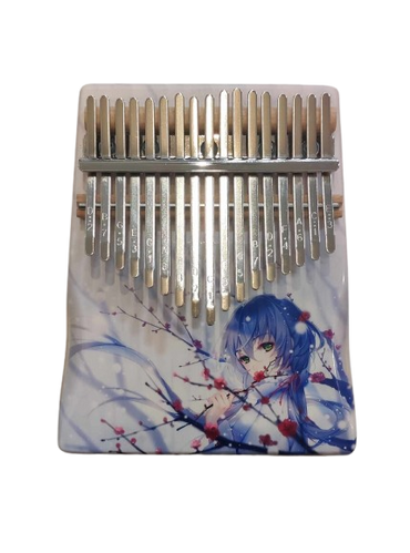 Kalimba - 17 Keys in C Major, Anime Print | Play Music Inc.