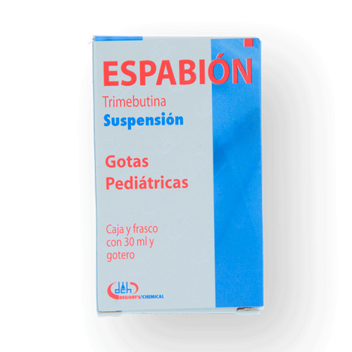 TRIMEBUTINA SUSPENSIÓN GOTAS PEDIATRICAS CAJA CON FRASCO DE 30 ML | Misitio