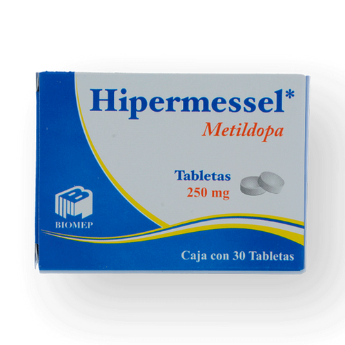 METILDOPA 250 MG CAJA CON 30 TAB | Misitio