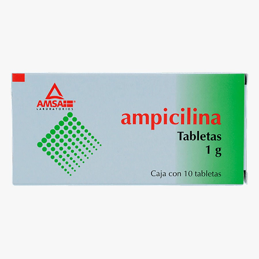 AMPICILINA 1 G CAJA CON 10 TAB | Misitio