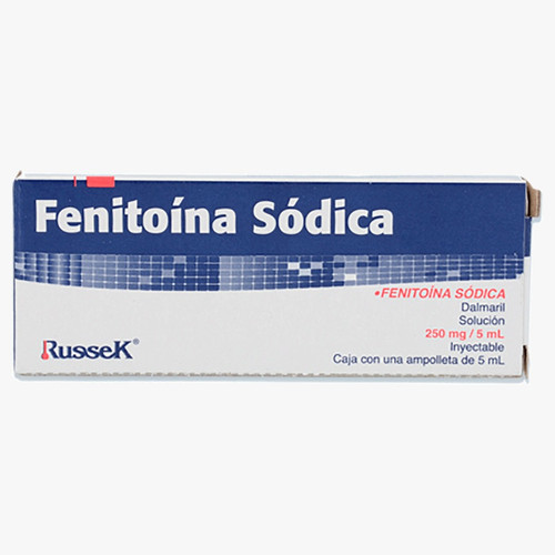 FENITOINA SODICA 250 MG/ 5 ML INY CAJA CON 1 AMP | Misitio