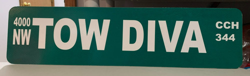 Custom Double Sided Street Signs | BigToy Graphics