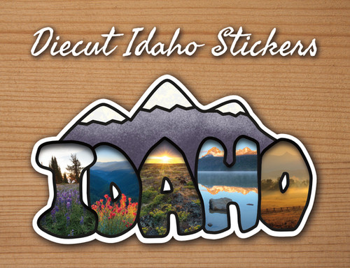 Idaho Die Cut Sticker | IdahoScenics