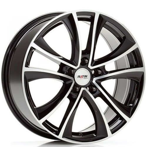 Platin P71 Black Polished / Matt Black / Silver | gitrax