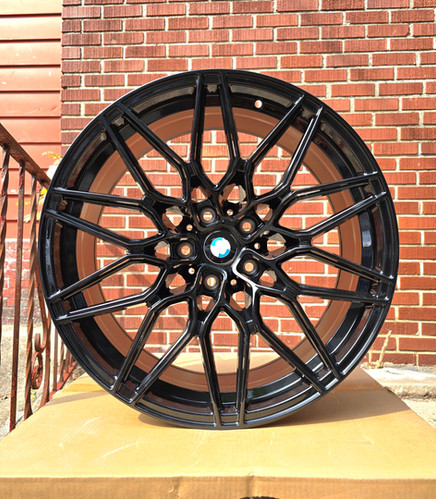 19" 20 inch BMW wheels competition style staggered F series G series ...