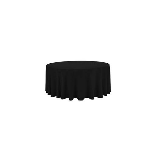 Round 120 inch – Black | Surdel Party Rental