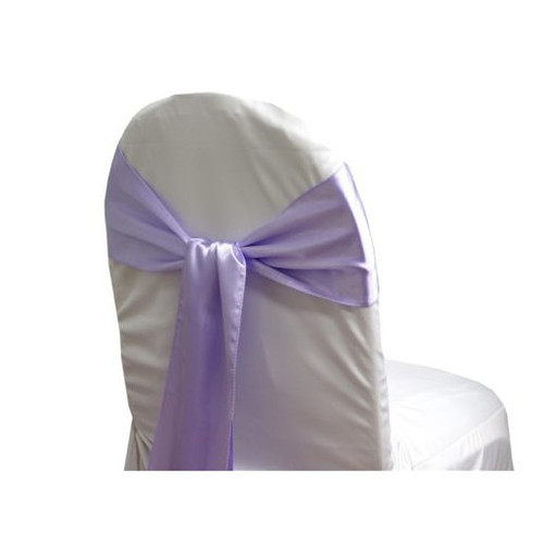 Sash Satin – Lavender | Surdel Party Rental