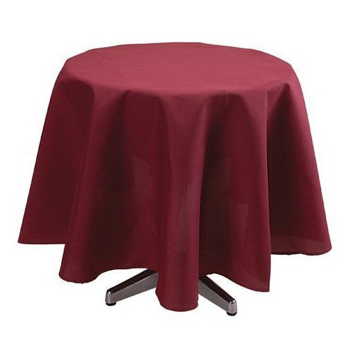 Round 72 inch – Burgundy | Surdel Party Rental