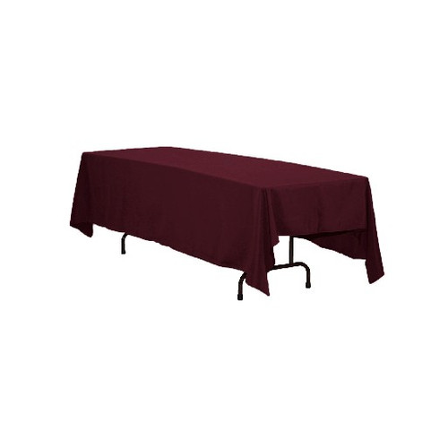 Rect. 54 X 96 Burgundy | Surdel Party Rental