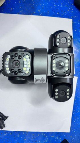 l 4mp 3 Screen PTZ Triple 4G Sim Wireless Outdoor Dual Lens CCTV Camera ...