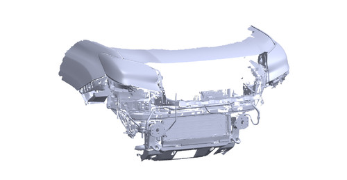 2016 GX460 FRONT FRAME - 3D SCAN | Ascend Fabrications