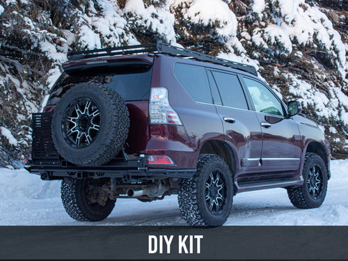 10-19 GX460 HIGH CLEARANCE REAR BUMPER - DIY KIT | Ascend Fabrications