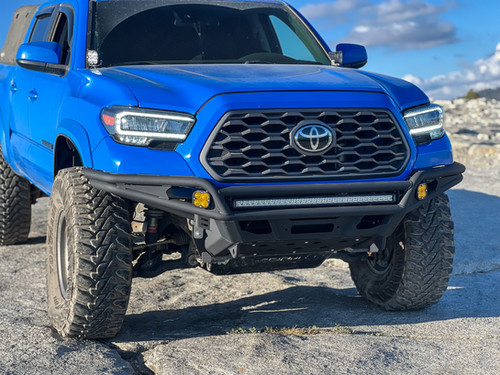 16-23 TACOMA HI-PRO BUMPER - LIGHTBAR VERSION | Ascend Fabrications
