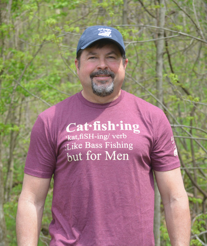 Catfishing But For Men t-shirt | Staggs In The Wild