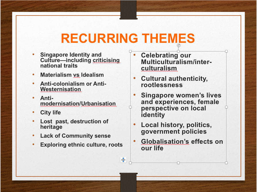 THE 'UNSEEN' SINGAPORE POEM