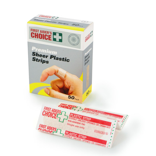 FAC2007 Plastic Sheer Strips pk50 | Accidental - Perth