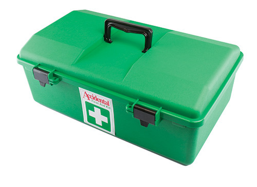KIT3006 Poly Green First Aid Carry Case | Accidental - Perth