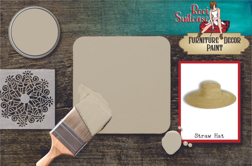 Furniture Decor Paint - Straw Hat | Die Rooi Suitcase