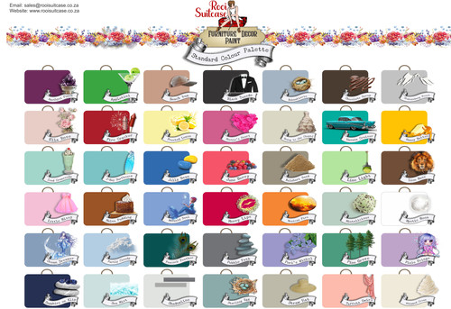 Colour Palette | Die Rooi Suitcase