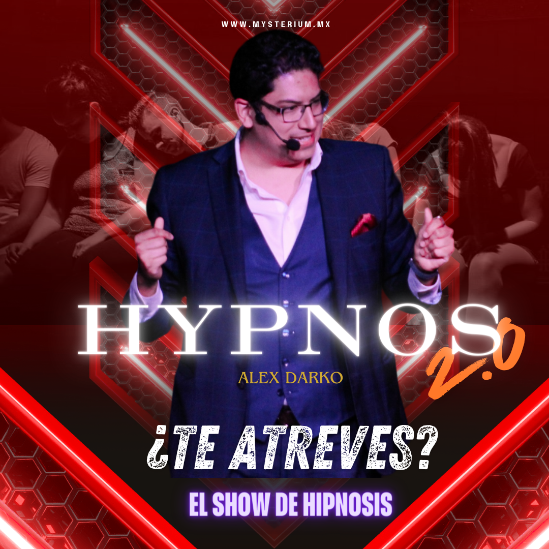 19:00 hrs | "Hypnos 2.0: Hypnosis Comedy Show" Alex Darko | Hipnosis y ...