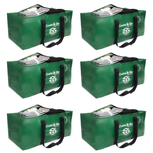 Large Heavy-Duty Moving Bags - 10 Pack | Crate and Go