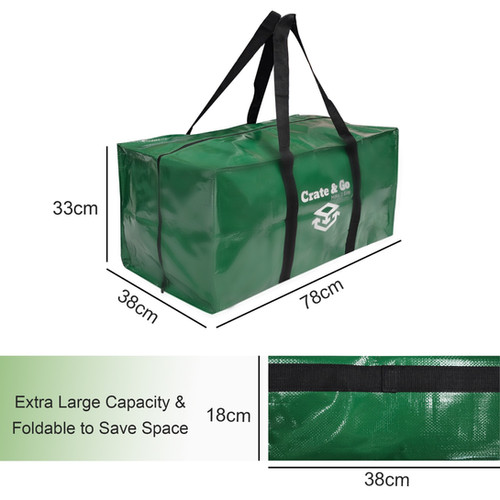 3 Heavy-Duty Large Moving Bag | Crate and Go