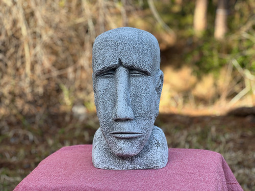 Large Moai Head | Rubbermoldman