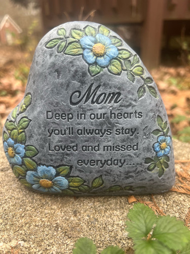 Mom Memorial Stone | Rubbermoldman