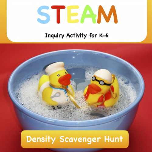 Density Scavenger Hunt | STEAM Physical Science Activity | Smart Pegs Science